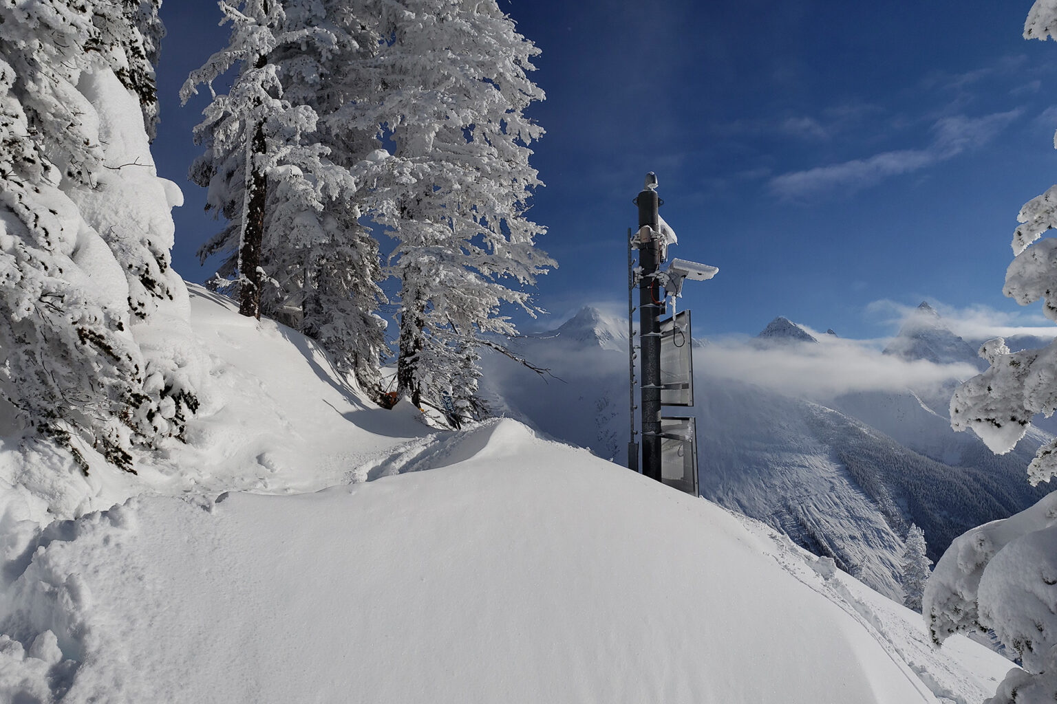 Avalanche Detection Network at Rogers Pass • Wyssen Avalanche